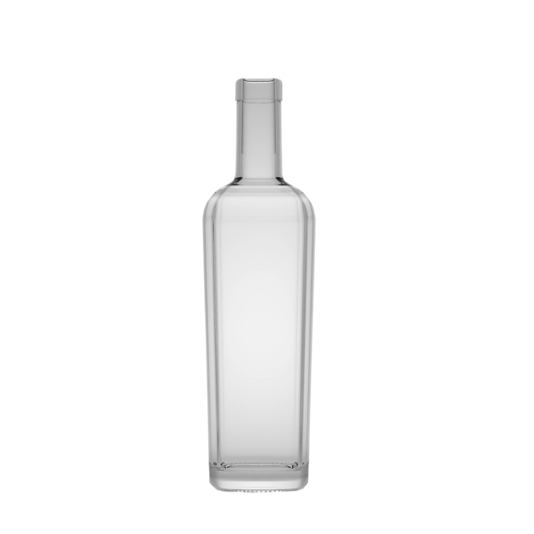 500ml Clear Round Glass Liquor Bottle – Smooth Finish – Premium Quality ...