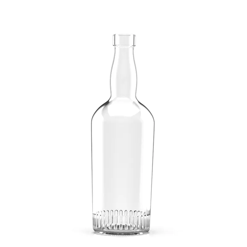 Wholesale 700ml Custom Liquor Bottle | Round Clear Glass for Vodka & Whisky - Wholesale & Bulk ...